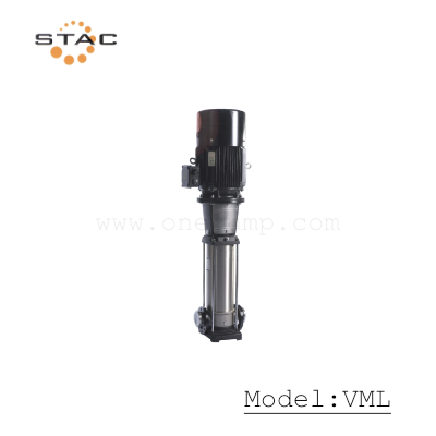 StacVML2-80 ปั๊มหลายใบพัดแนวตั้ง VMLเป็นปั๊มที่ให้แรงดันสูงที่ปริมาณ ...